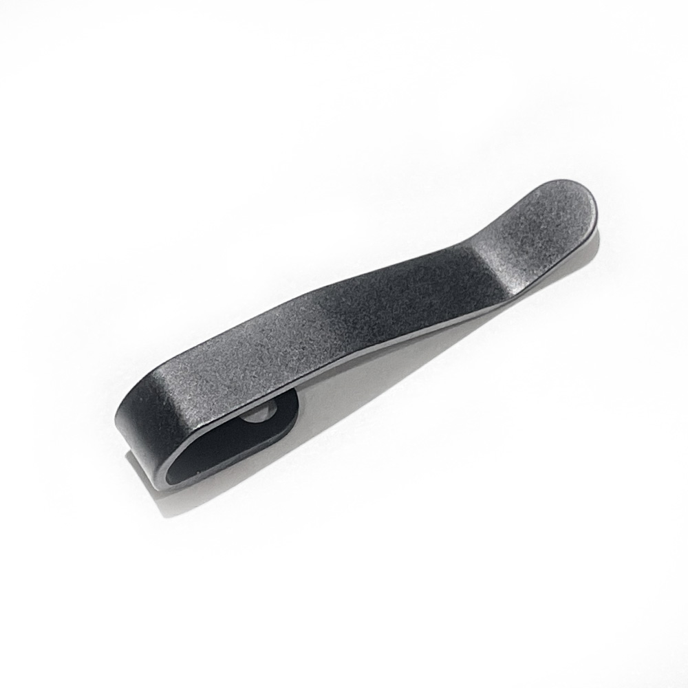 38MM Mini-Clip For TiRant RAZOR V2/V3 (Black PVD / Silver Stonewash ...