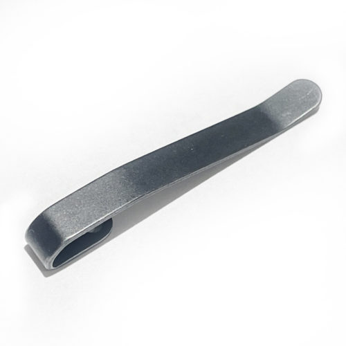50MM Standard Clip For TiRant RAZOR V2/V3 (Black PVD / Silver Stonewash ...