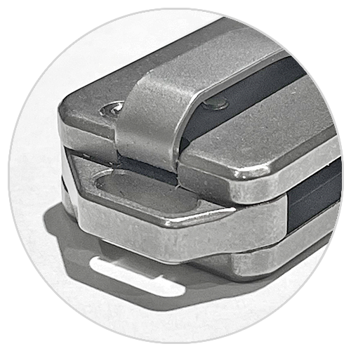 TiRant RAZOR V3 Utility Knife (Stonewashed 6AL-4V Titanium) – Exceed ...