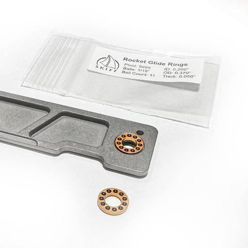 SKIFF Ceramic + Solid Brass Rocket Glide Bearing 2-Pack – Made In USA ...