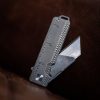 6AL-4V Titanium RULER 16TH’s & Inches X-GRID Edition RH Handle Scale ...