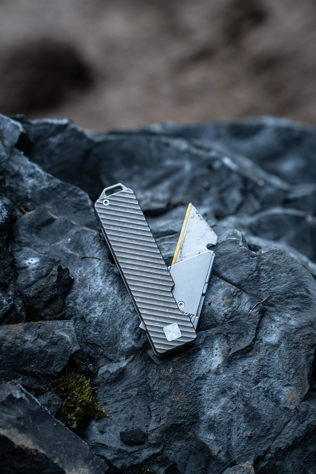 6AL-4V Titanium SLASH Edition RH Handle Scale (TiRant RAZOR V3) Custom ...