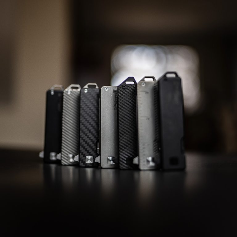 Jet-Black PVD 6A-4V Titanium RH Handle Scale (TiRant RAZOR V3) – Exceed ...