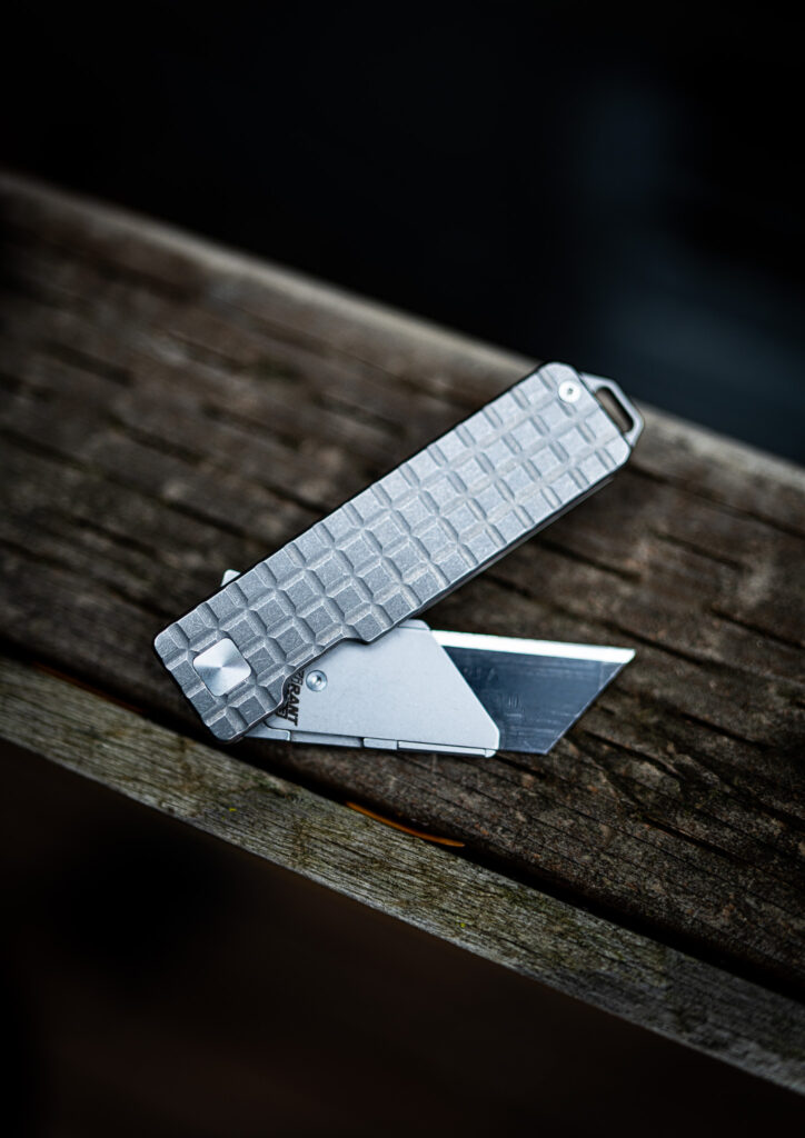 6AL-4V Titanium FRAG Edition RH Handle Scale (TiRant RAZOR V3) Custom ...