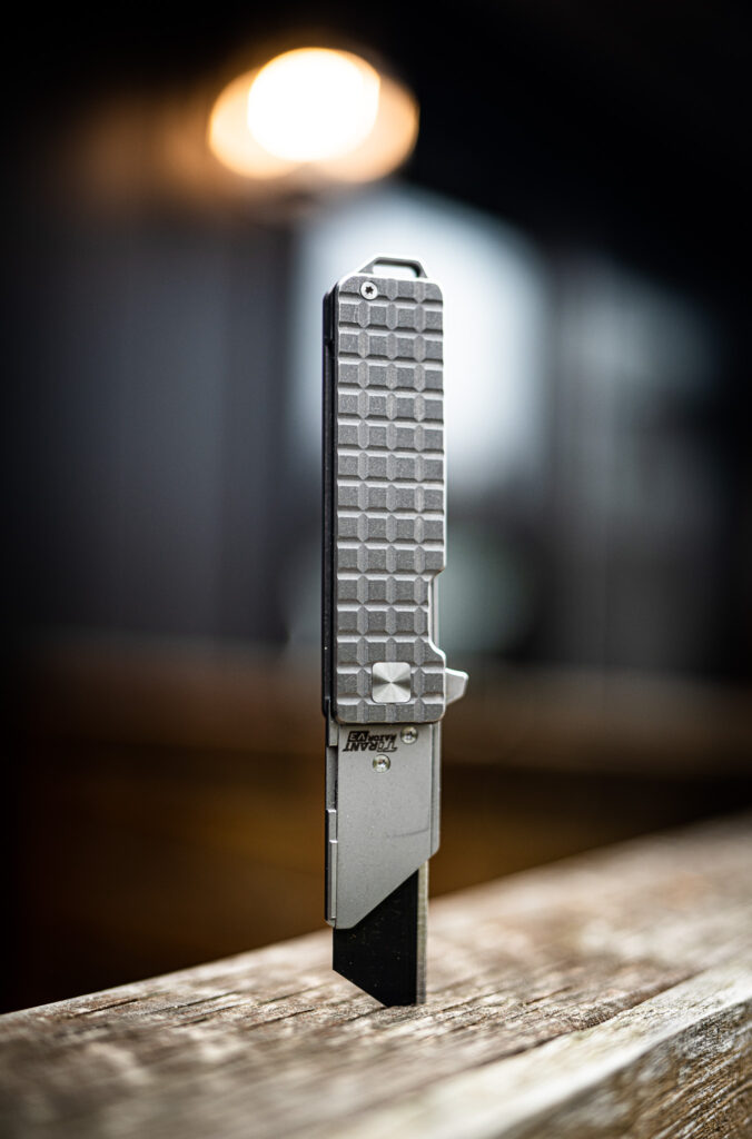 6AL-4V Titanium FRAG Edition RH Handle Scale (TiRant RAZOR V3) Custom ...