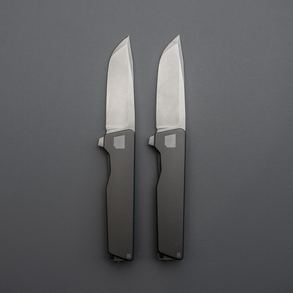 AVAIR M390 Framelock Folding Knife (Blasted 6AL-4V Titanium) – Exceed Designs