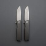 AVAIR M390 Framelock Folding Knife (Blasted 6AL-4V Titanium) – Exceed ...