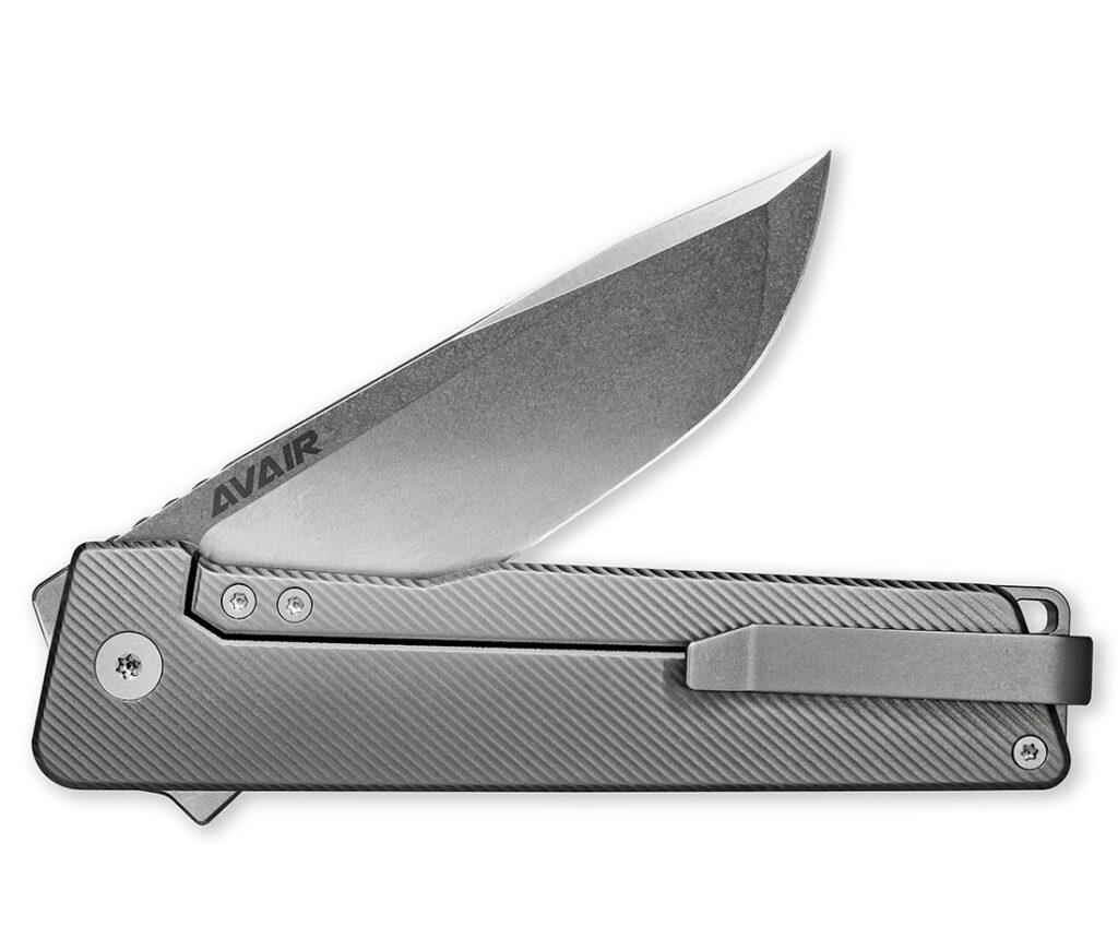 AVAIR M390 Framelock Folding Knife (Micro-Slash Milled & Contoured 6AL ...