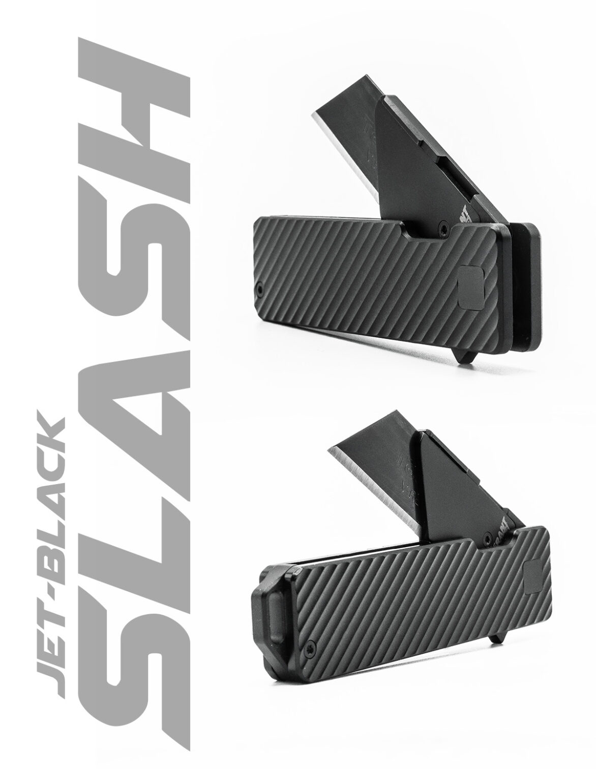 TiRant RAZOR V3 Utility Knife (50/50 Jet-Black PVD 6AL-4V Titanium ...