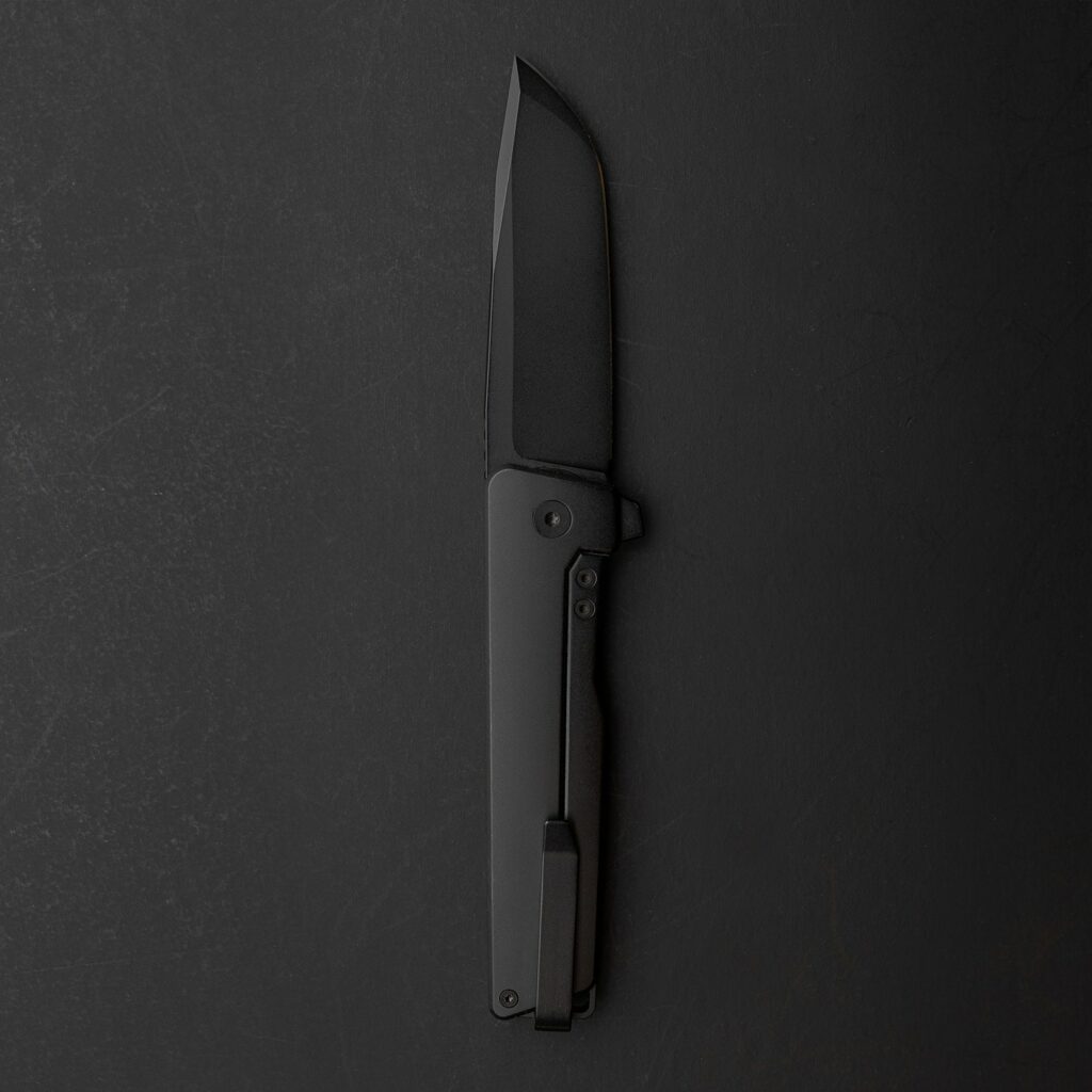 AVAIR M390 Framelock Folding Knife (Jet-Black PVD Coated 6AL-4V ...