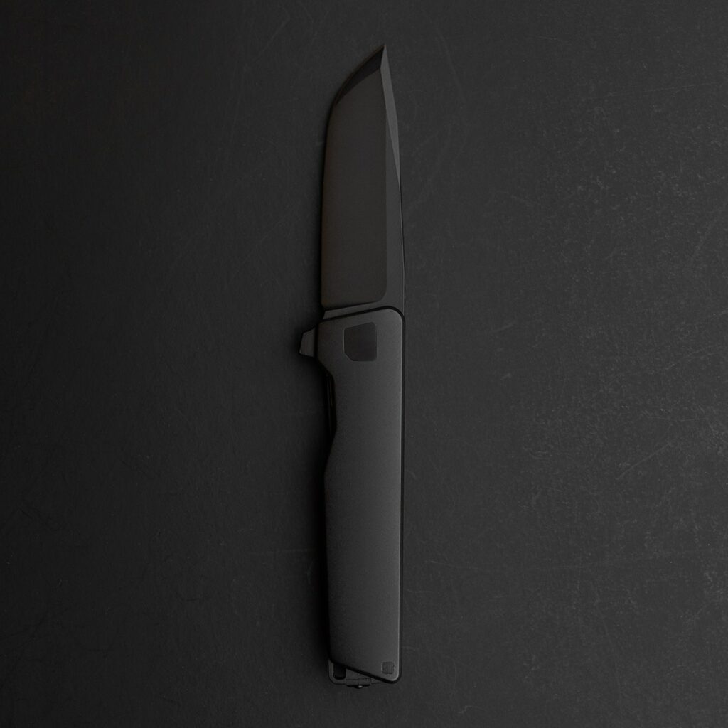 AVAIR M390 Framelock Folding Knife (Jet-Black PVD Coated 6AL-4V ...