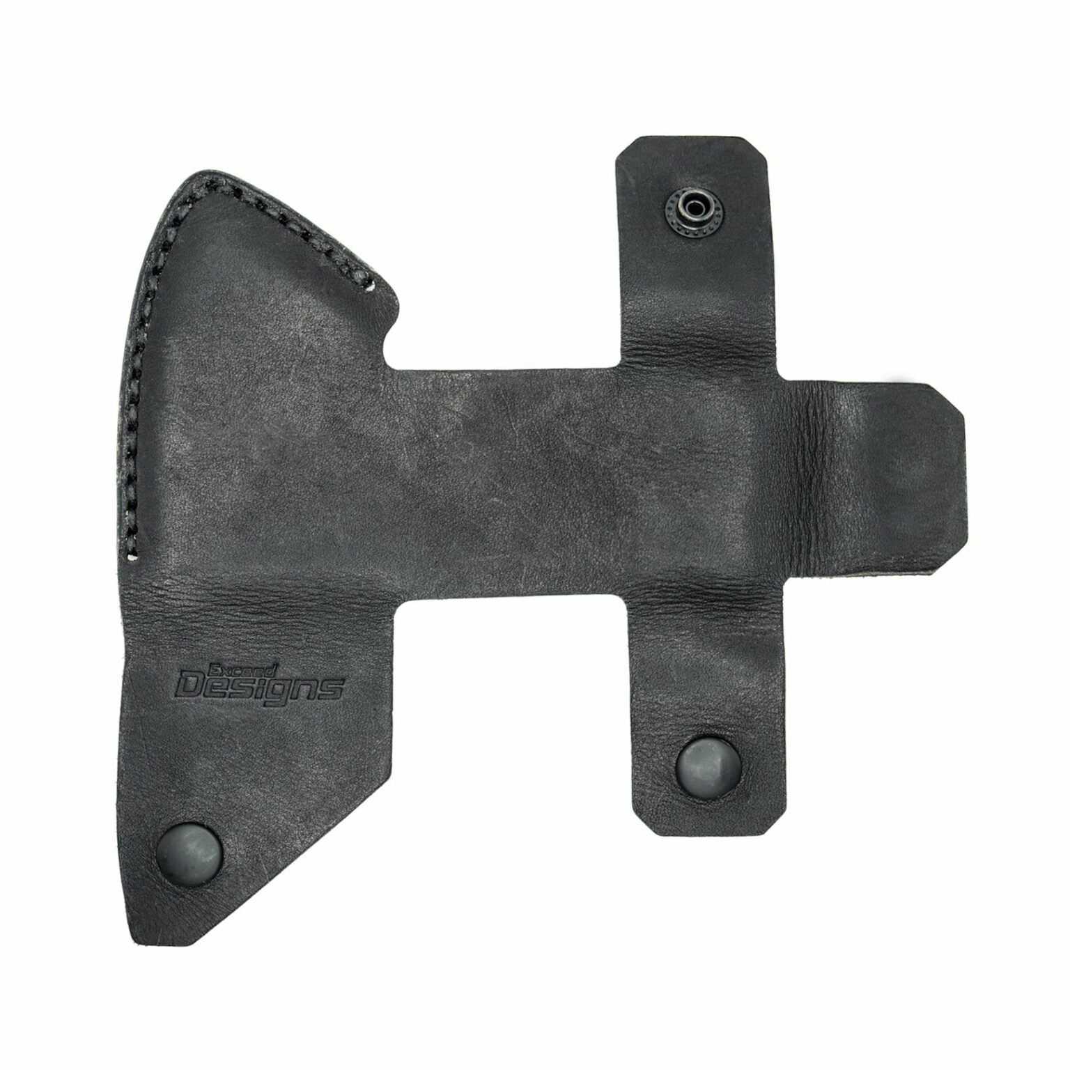 100% USA MADE Real Horween Leather HYZER Hatchet Sheath (NATURAL BROWN ...