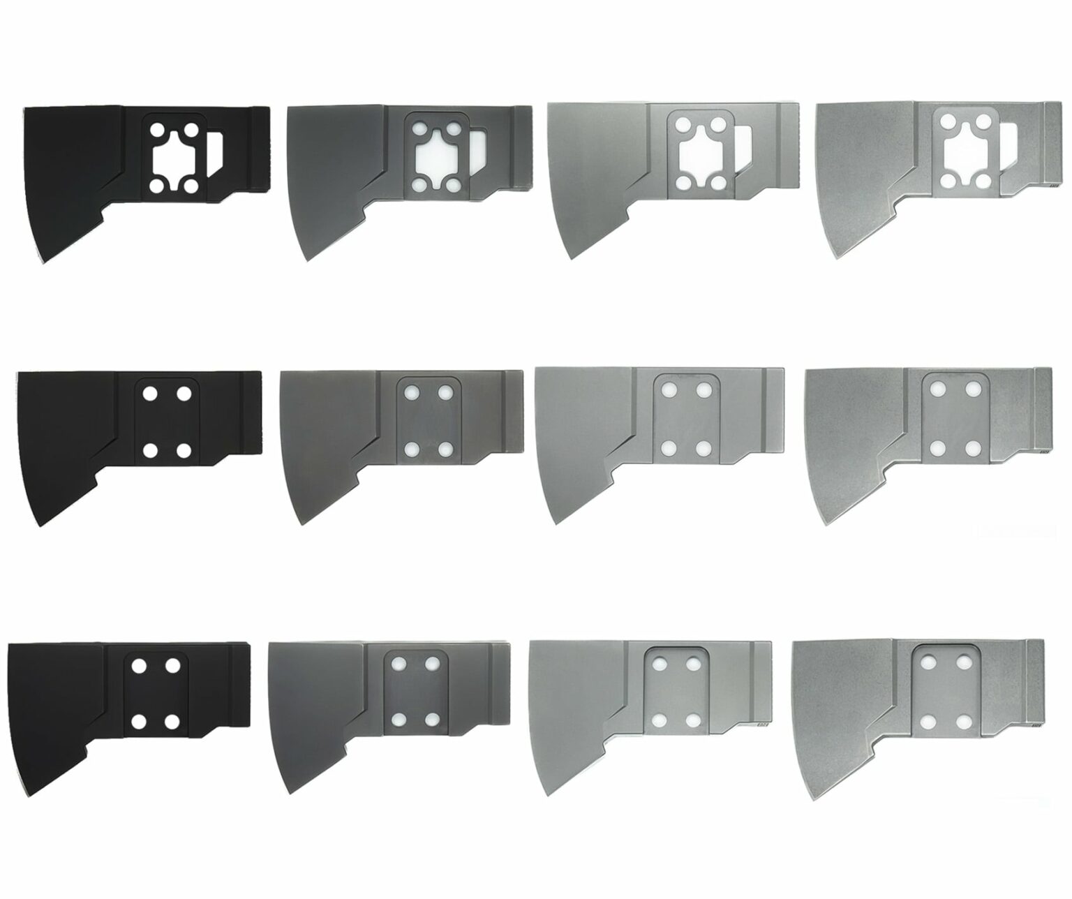 Replacement HYZER Hatchet Axe Head (Stonewashed / PVD / DLC Tempered D2 ...