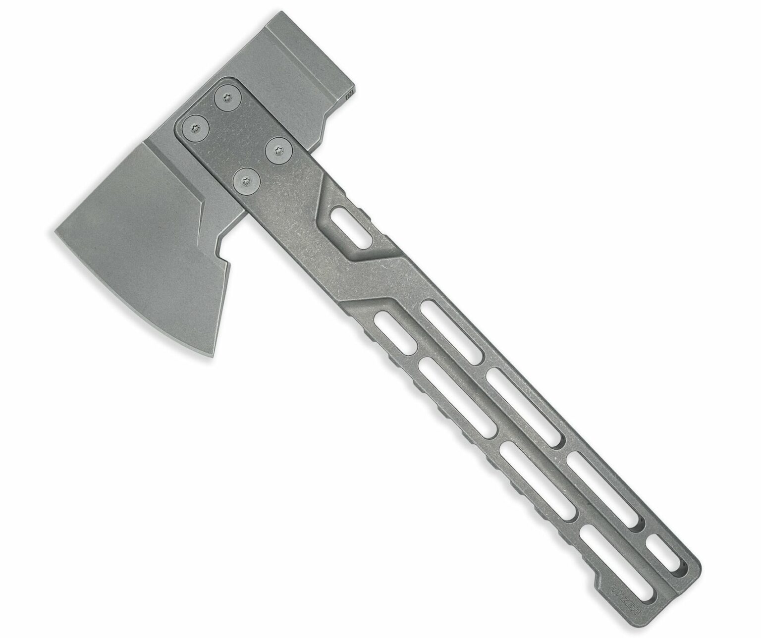 HYZER Titanium Hatchet W/Medium D2 Axe Head (Stonewashed 6AL-4V ...