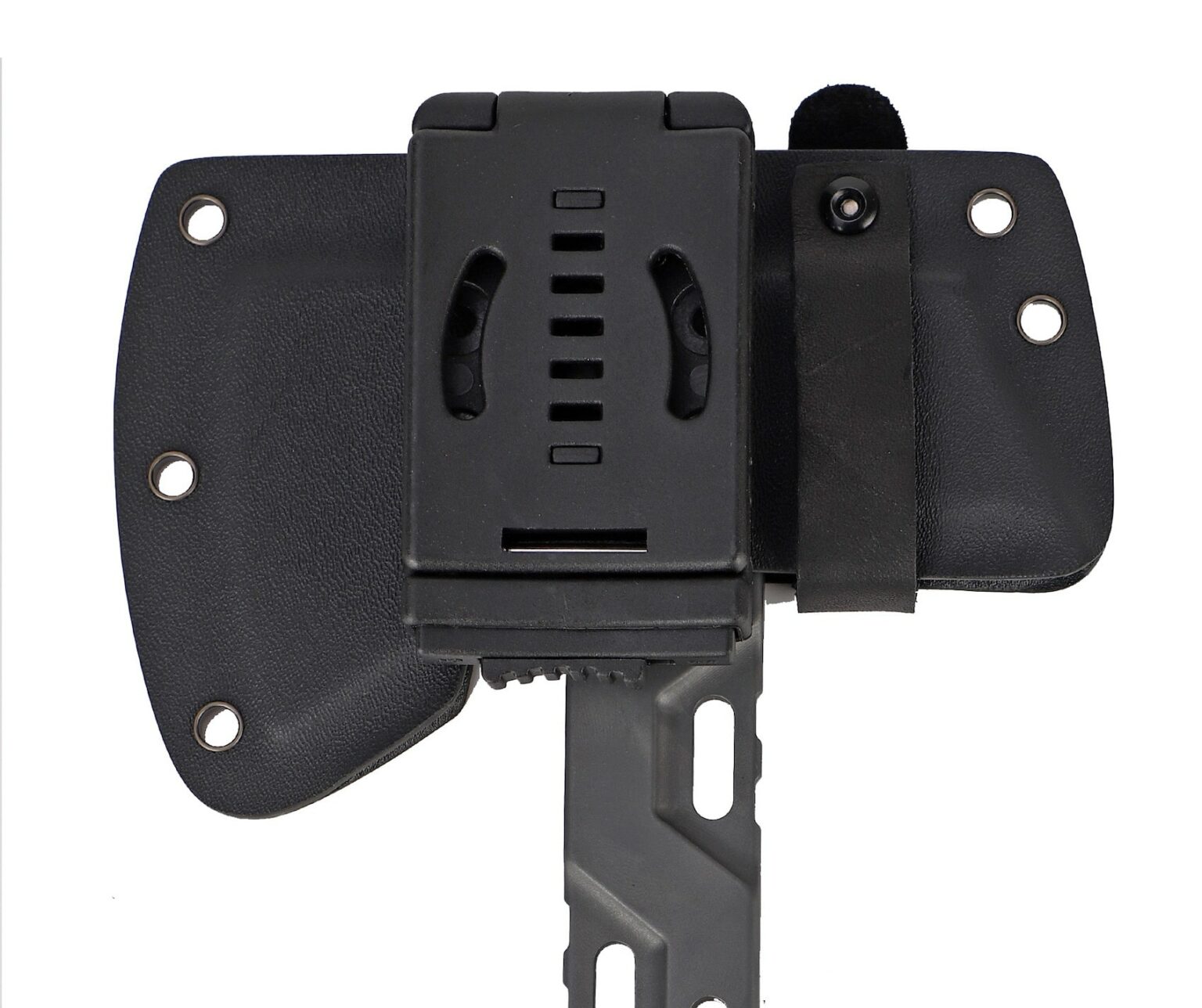 KYDEX Moulded HYZER Hatchet Sheath (BLACK) With Molle/Belt Clip ...