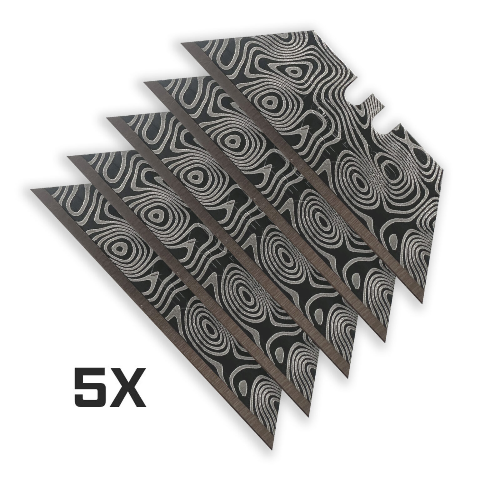 TiRant RAZOR V3 Utility Knife (Cobalt Blue ANO Ti WORKS Edition ...