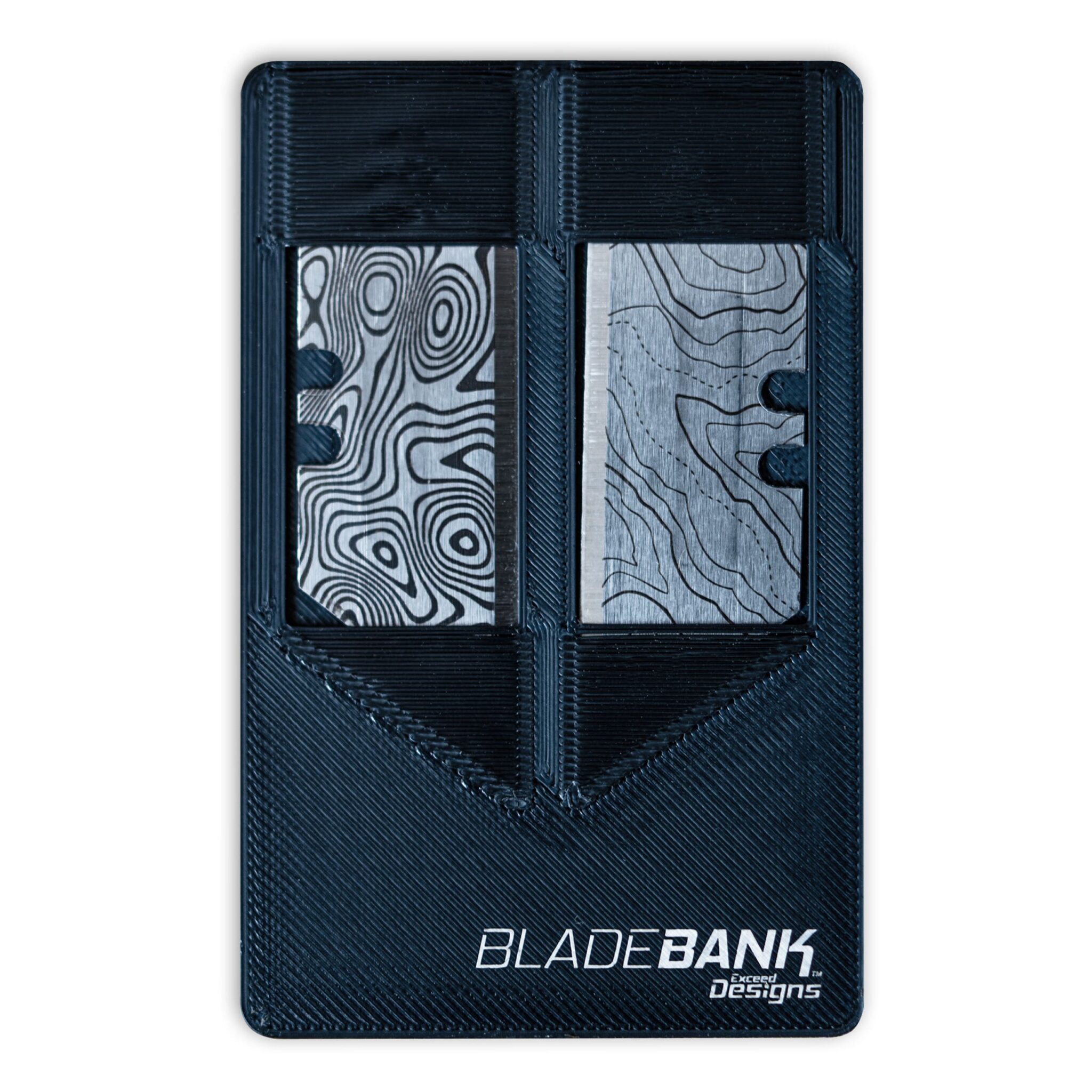 BladeBank™ — 2X Utility Knife Blade Holder Credit Card Format (Plastic ...