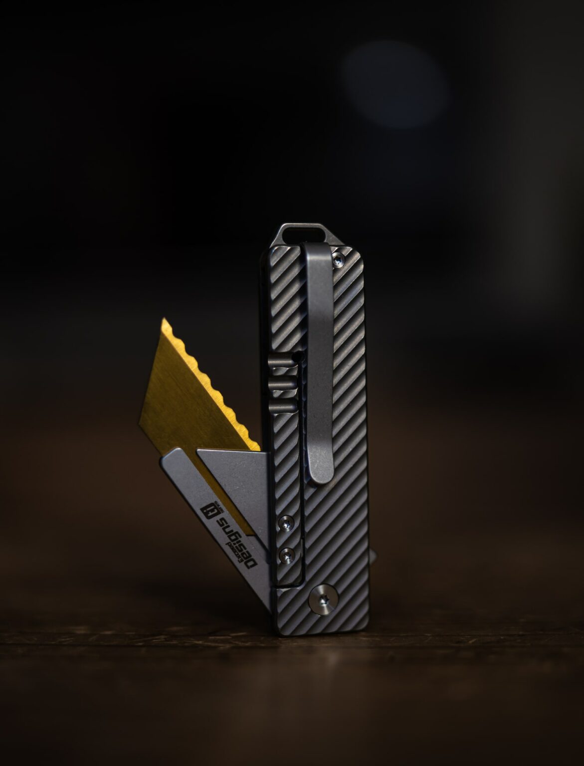 12-Point GOLD SERRATED Razor Blades (Premium TITANIUM Coated SK5 ...