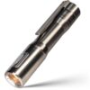 RAMPANT™ R8 EDC Flashlight (Raw 6AL-4V Titanium + AL Button + Copper ...