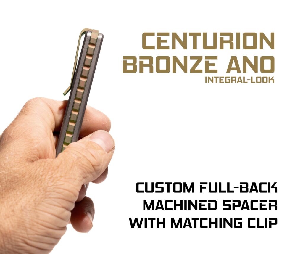 TiRant ULTRA Full-Length SMOOTH ‘Integral-Like’ Back Spacer + Clip (6AL ...