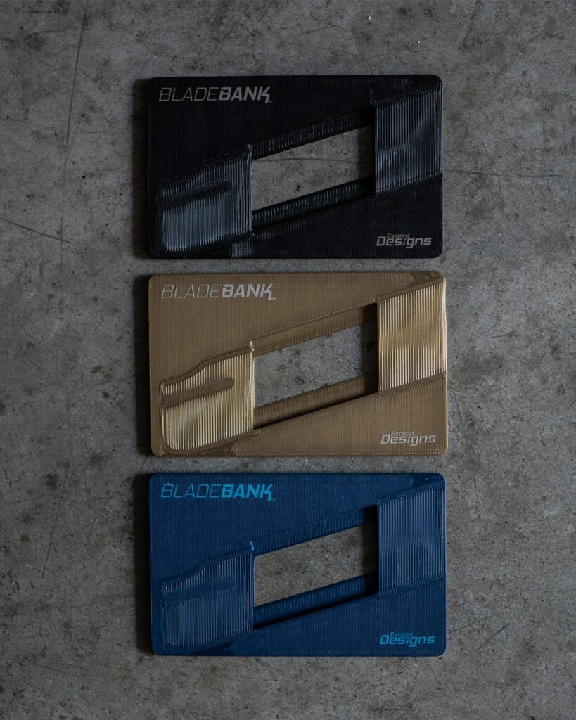 BladeBank™ — Blade Holder For TiRant ULTRA HotSwap™ Blades In Credit ...